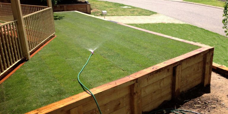 Treated Pine Retaining Walls Melbourne - Premier Retaining Walls